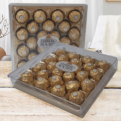 Ferrero Rocher Box (24 Pcs) - Theflowers.pk